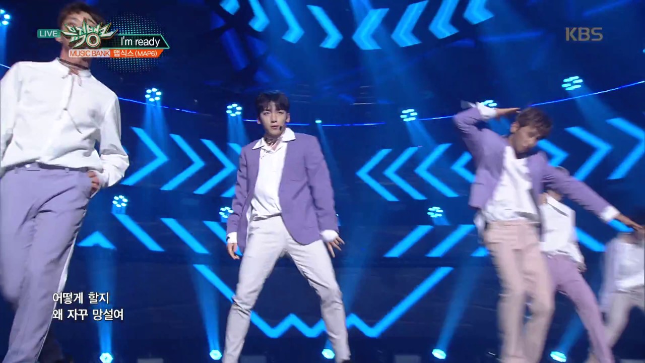 뮤직뱅크 Music Bank - I'm ready - 맵식스(MAP6) (I'm ready - MAP6).20170623 - YouTube