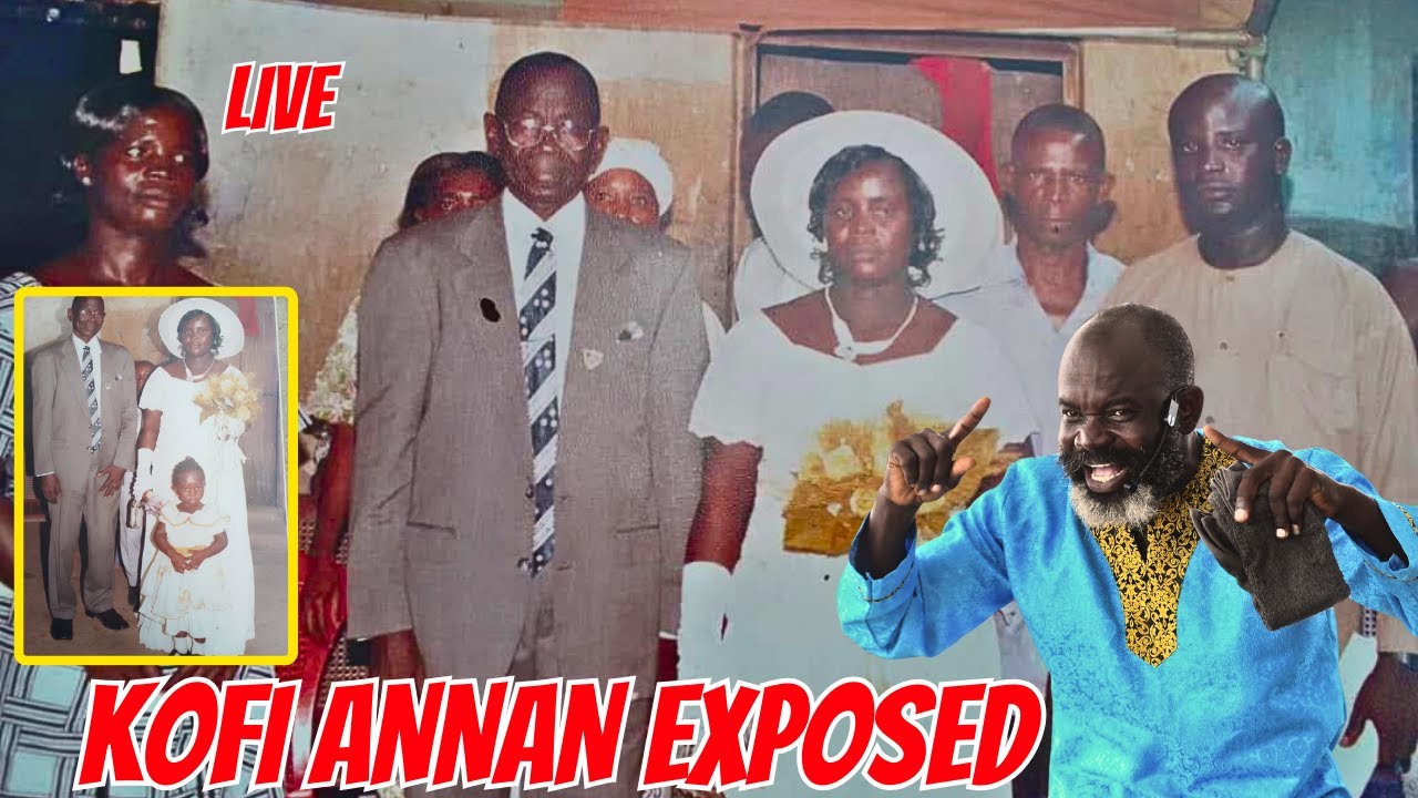YOU WON'T BELIEVE WHAT KOFI ANNAN DID TO HIS MOTHER LIVE SHOW - YouTube