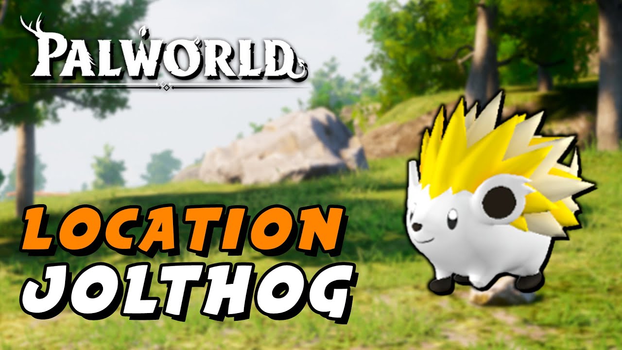 Palworld - Jolthog Location (Paldeck No. 12) - YouTube