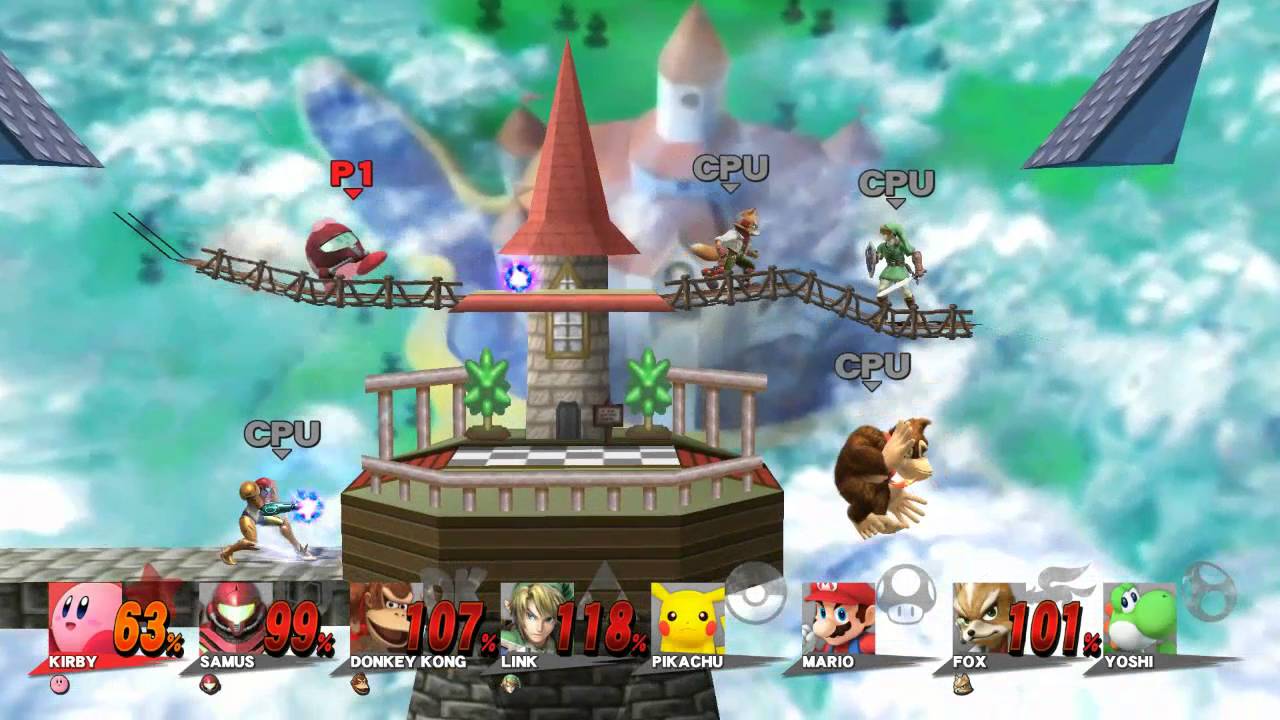 N64 Smash Characters Fight - YouTube