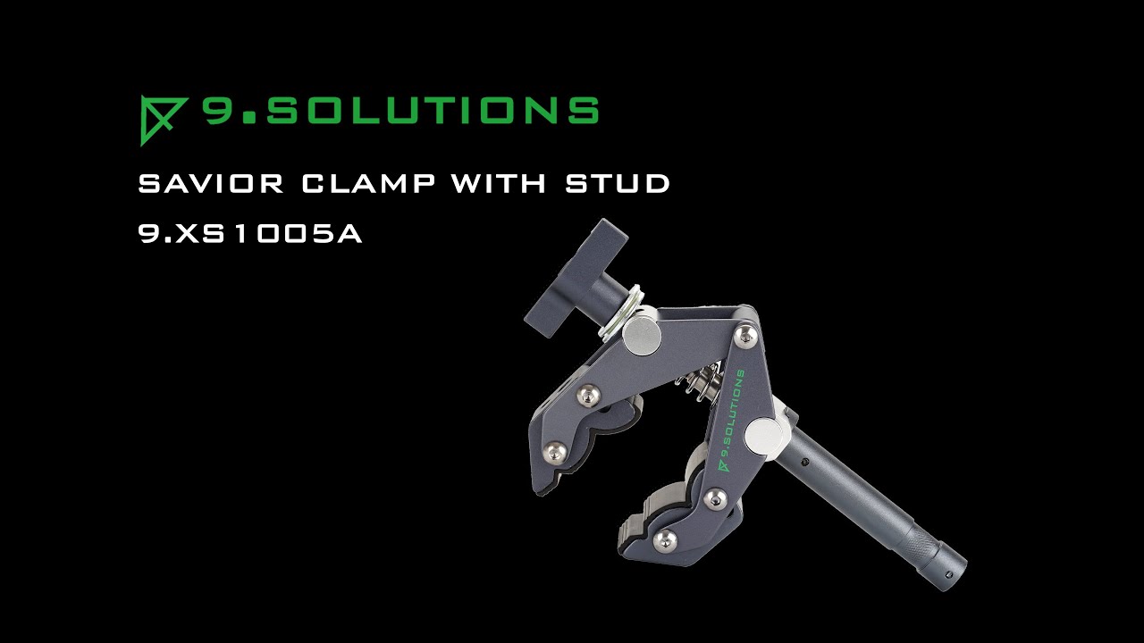 Savior Clamp With Stud // 9.Solutions - YouTube