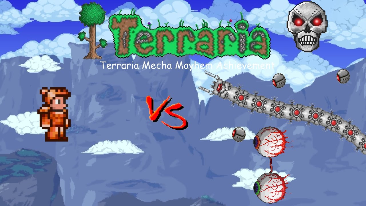 Terraria 1.3 Mecha Mayhem Achievement - YouTube