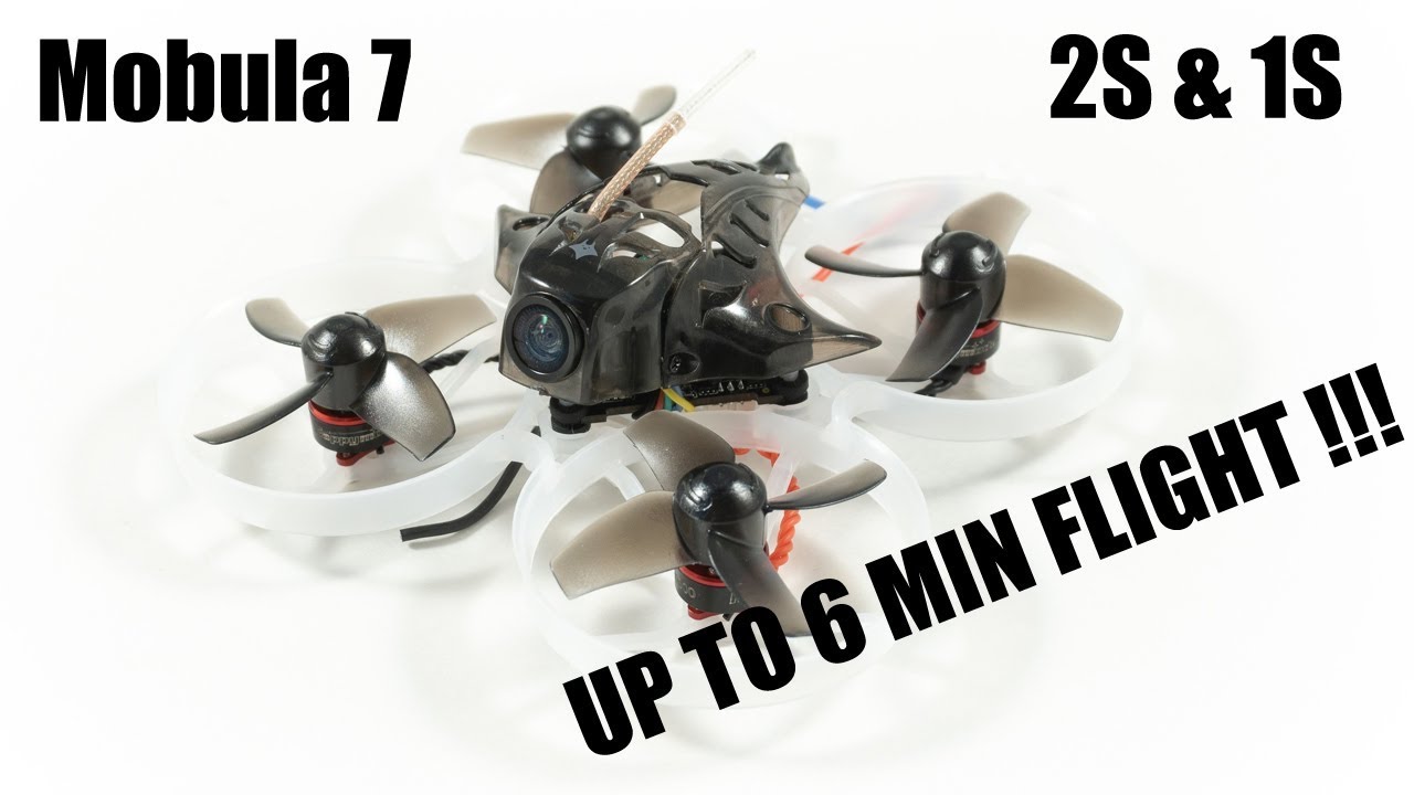 Mobula 7 1s & 2s setup indoor Flight Time [HD 60fps] - YouTube