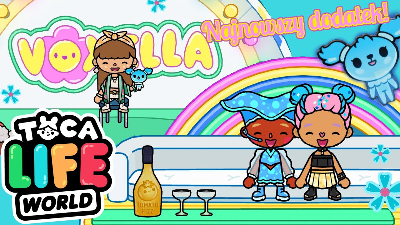 VOXELLA FESTIVAL toca boca 🥳 najnowszy dodatek Toca Life World 🌸 - YouTube