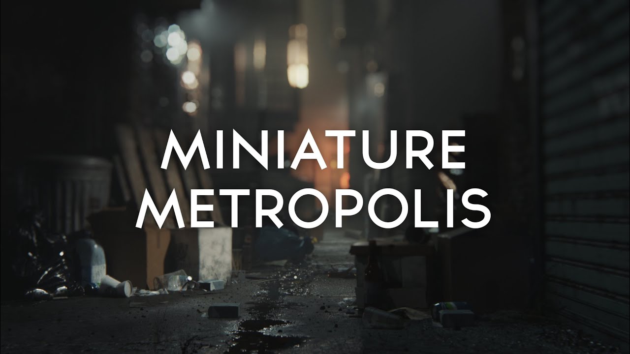 Miniature Metropolis | Cinematic Loop - YouTube