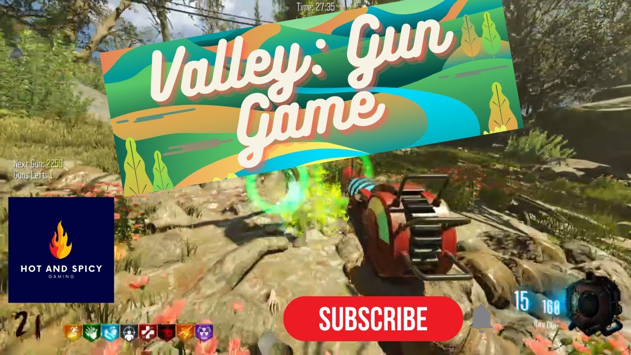 Valley Gun Game // Custom #zombiesurvival // #blackops3 - YouTube