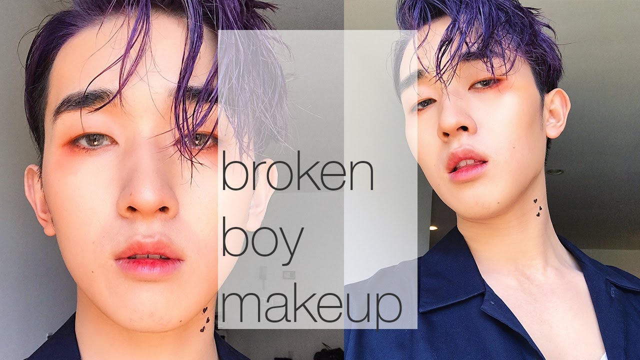 Heartbroken Boy Makeup | Ivan Lam - YouTube