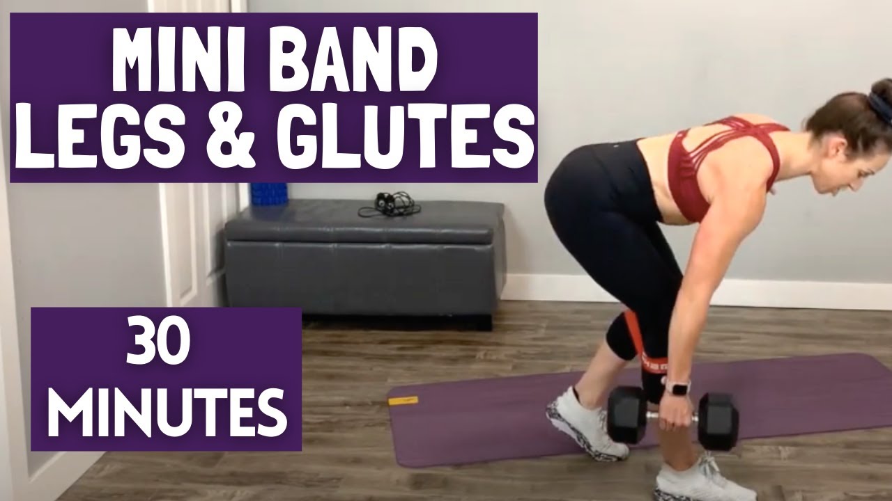 Superset Workout for Legs | Band Loop & Bodyweight | STRONG CURVES ...