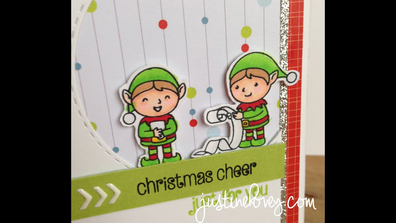 Christmas Cards with Elves - YouTube