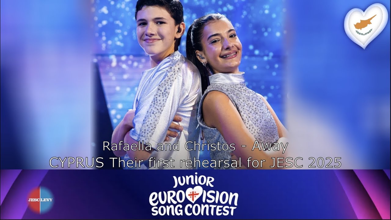 🇨🇾 CYPRUS THEIR FIRST REHEARSALS PICTURES | JESC 2025 | - YouTube