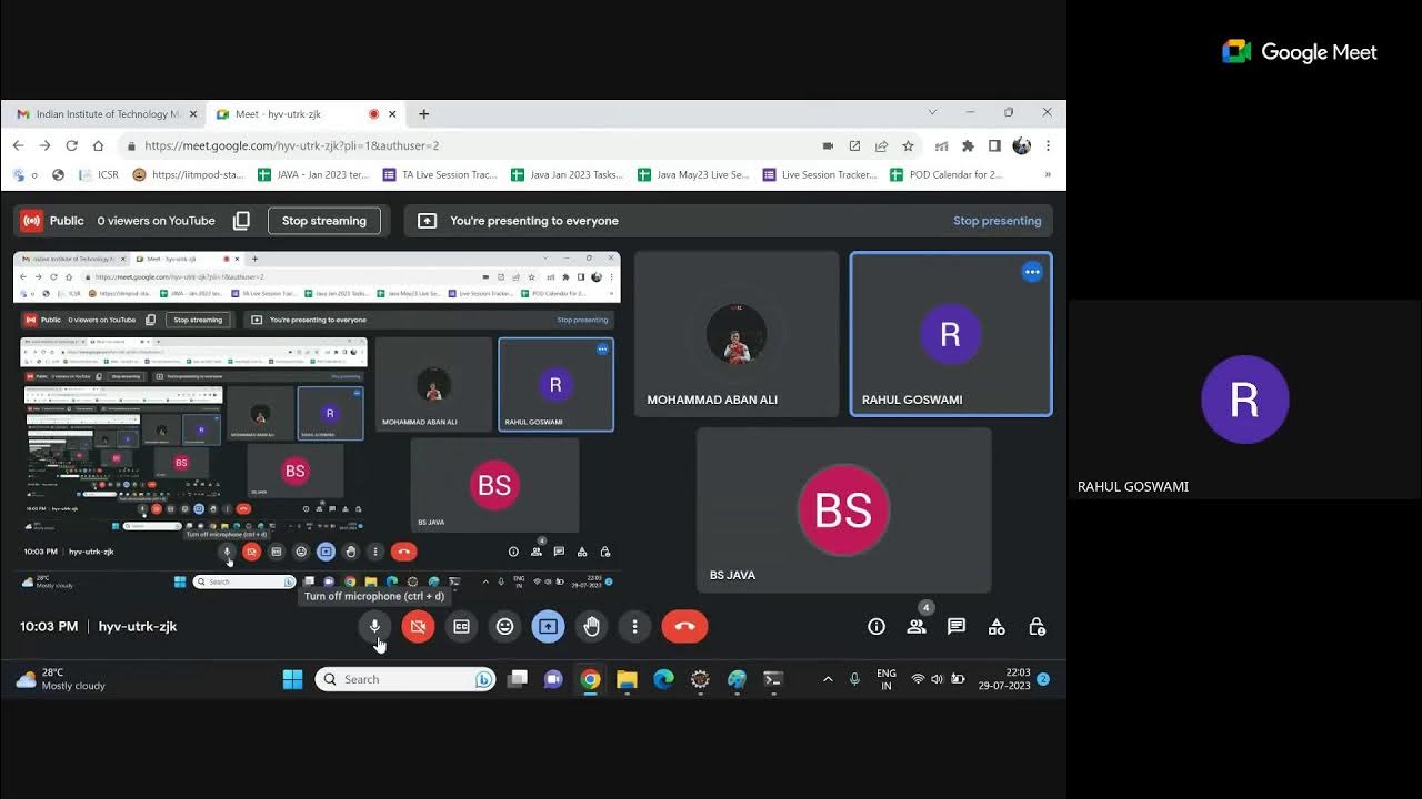 Week 7 Live Coding - YouTube