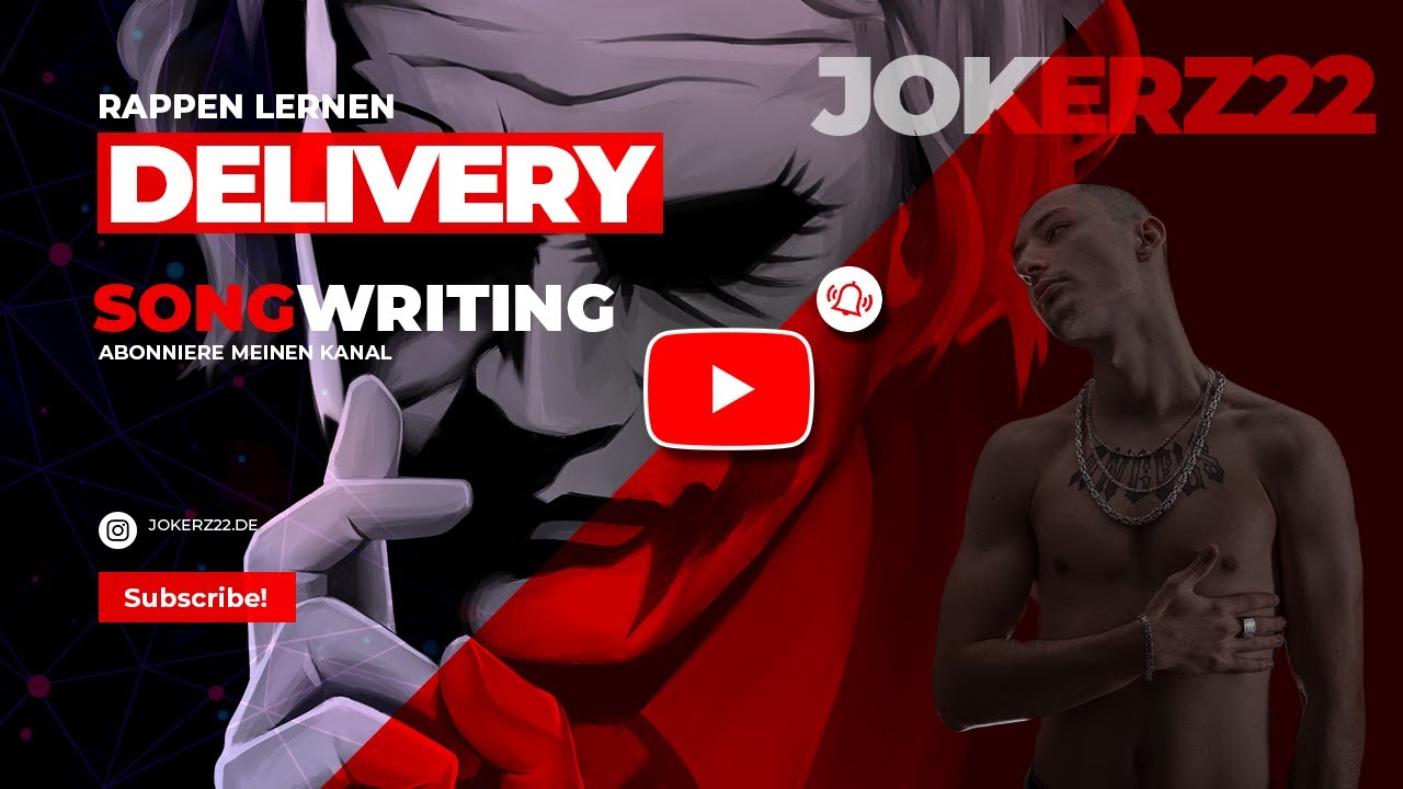 Rappen lernen SONGWRITING - DELIVERY | JOKERZ22 - YouTube