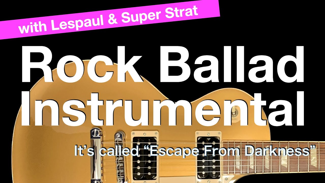 Hard Rock Ballad Guitar Instrumental - YouTube