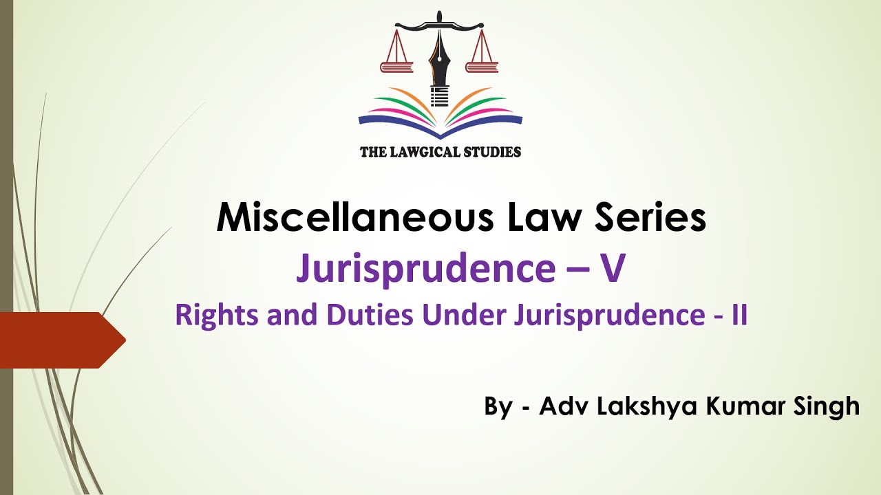 TLS Miscellaneous Law Series | Jurisprudence - V | 07 April 2022 - YouTube