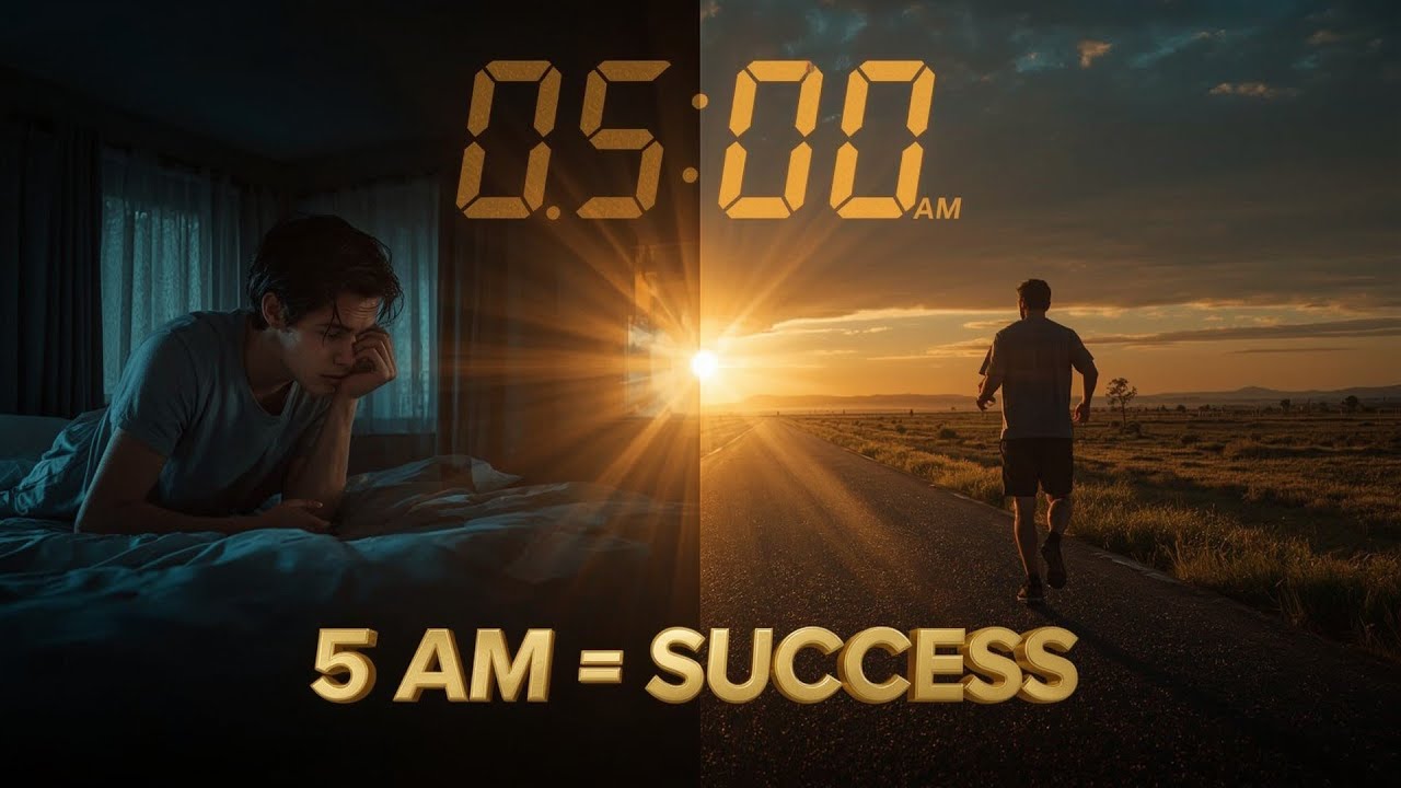 The 5 AM Rule: Decide Your Next 5 Years in 1 Step! - YouTube