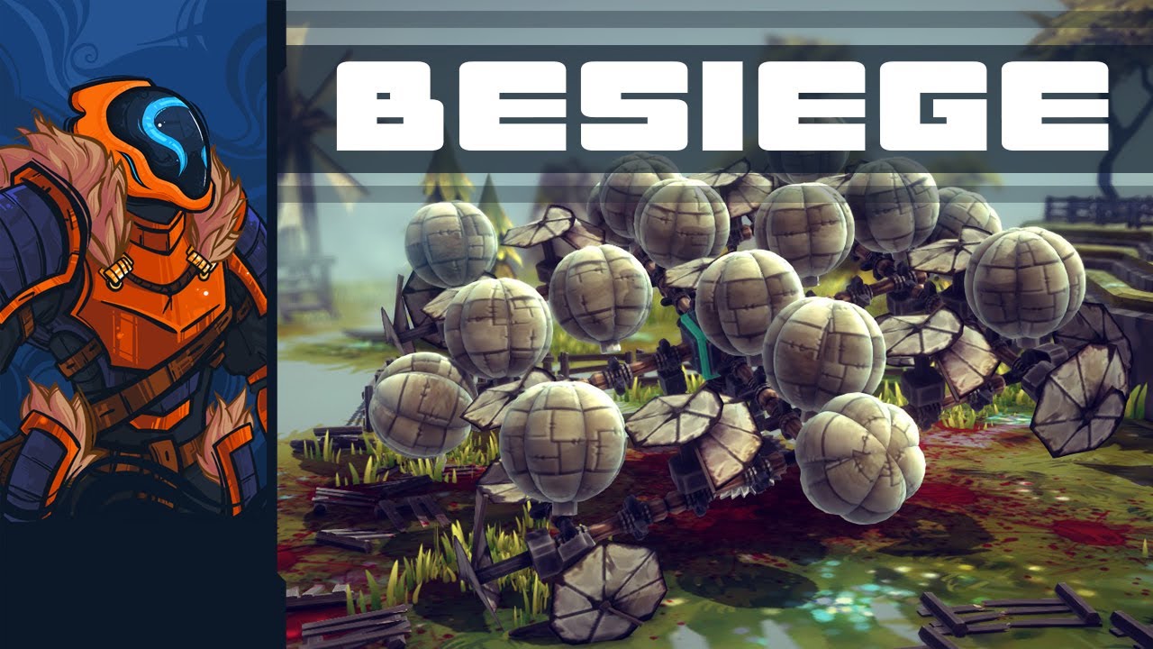 Besiege [1.0] - I Made A Surprisingly Functional Gyro Bomber! - YouTube