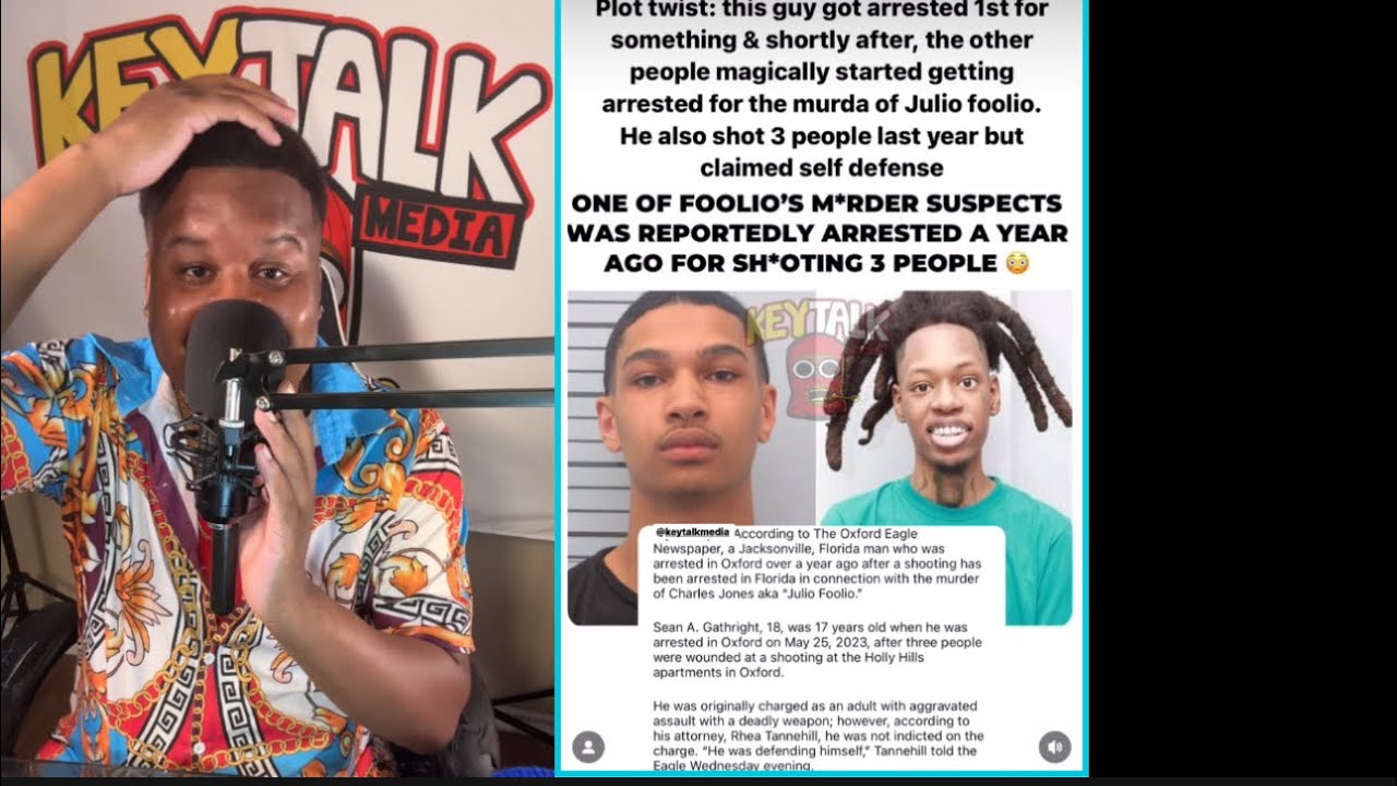 WTF! Julio Foolio SHOOTER was ARRESTED LAST YEAR for SHOOTING 3 PEOPLE ...