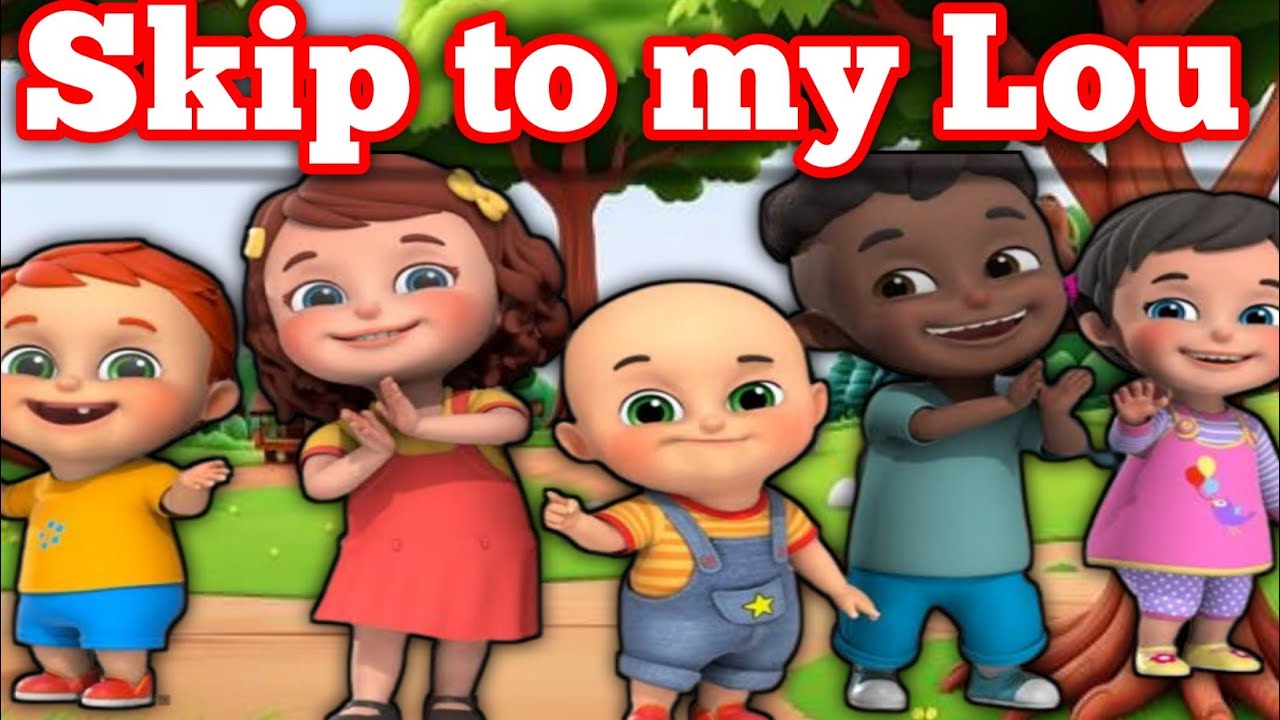 Skip To My Lou | Pre Nursery Rhymes Poem | kids Rhymes Poem | English ...