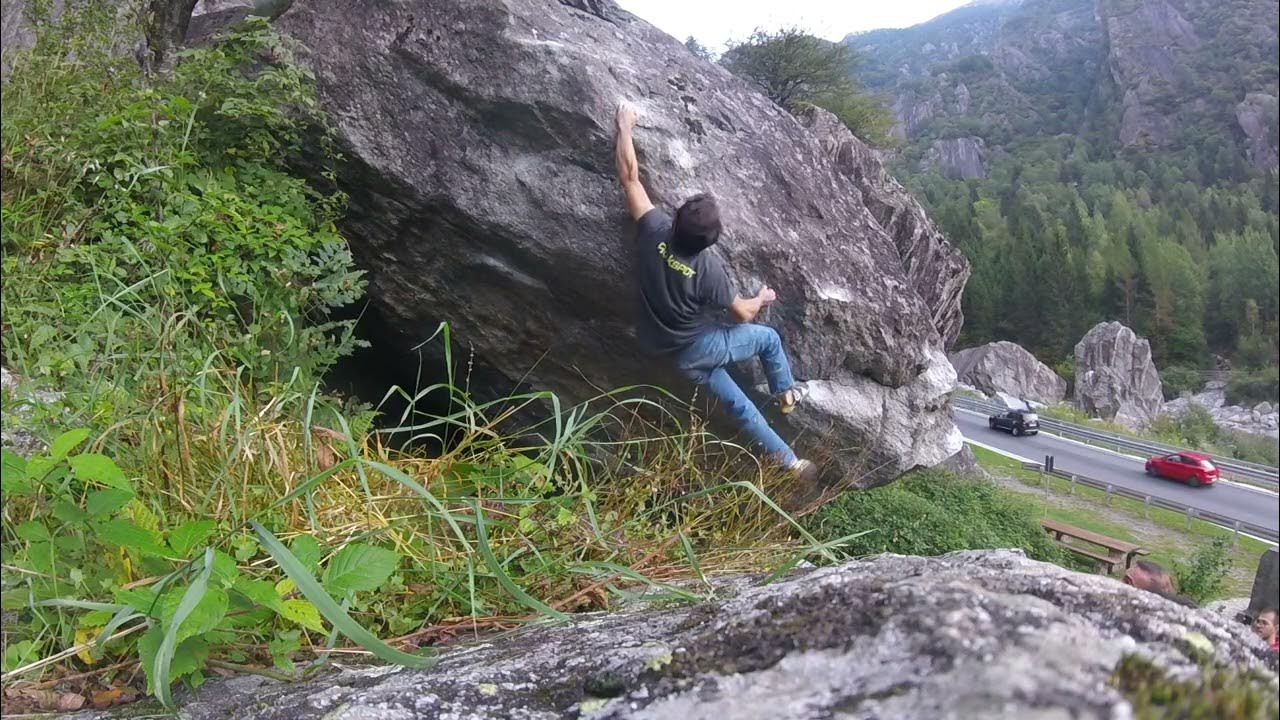 Drum’n’base (7C+) Remenno, Val Masino - YouTube