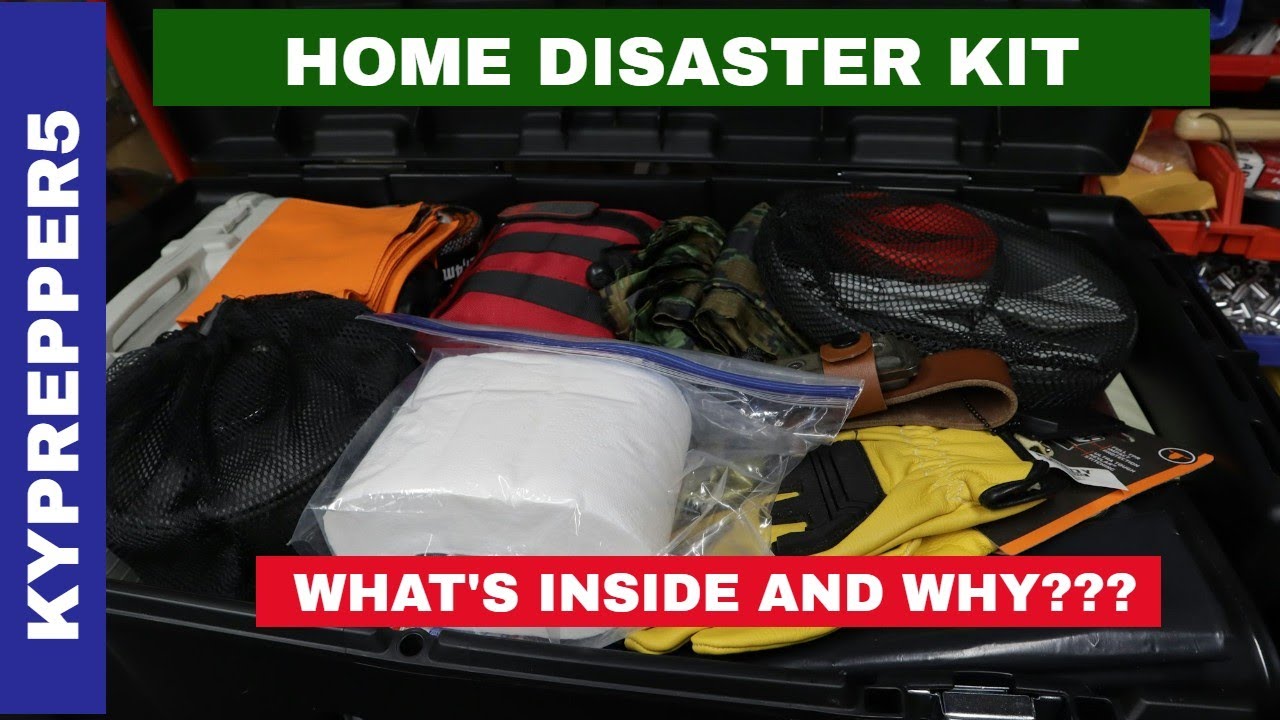Build a Home Disaster Kit! - YouTube