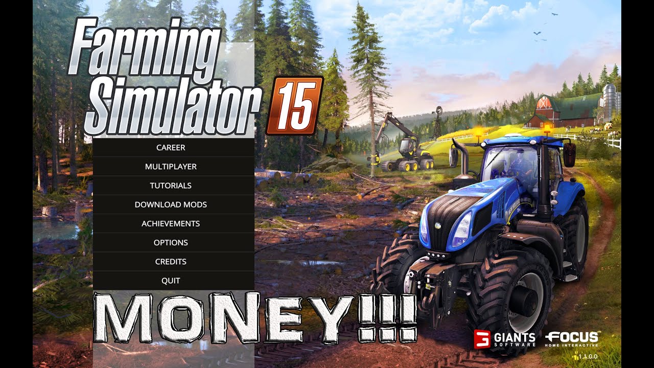 Farming Simulator 2015 Tutorial: How to get infinite money! - YouTube