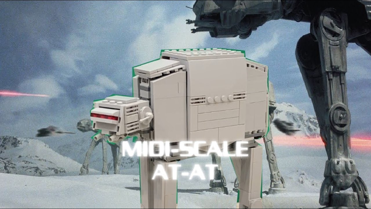 Star Wars Midi-Scale AT-AT Walker | LEGO Mocs - YouTube
