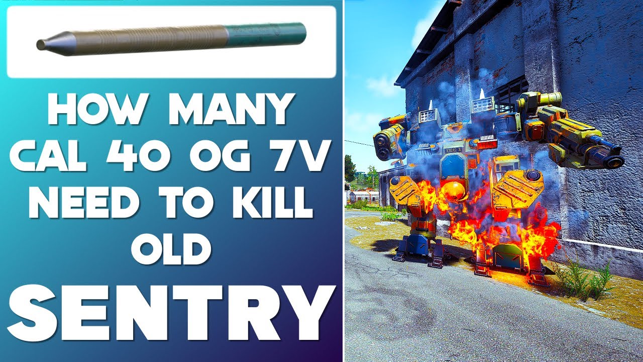 SCUM How Many OG-7V We Need To KIll Old Sentry/Mech | 0.9 - YouTube