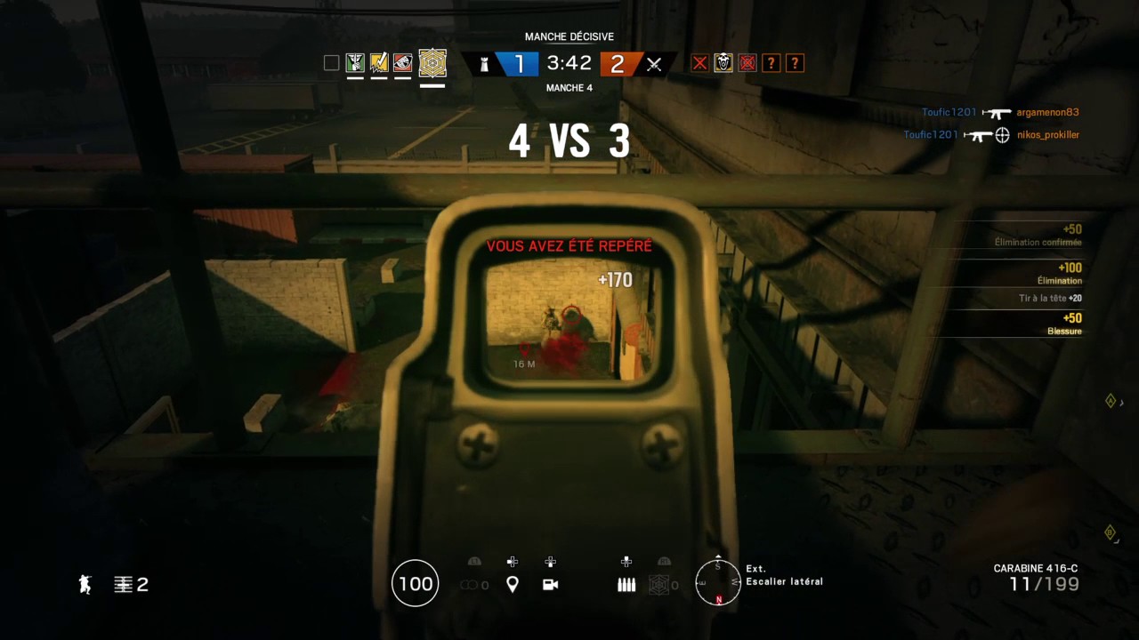 Tom Clancy's Rainbow Six® Siege Triple Spawn Kill - YouTube