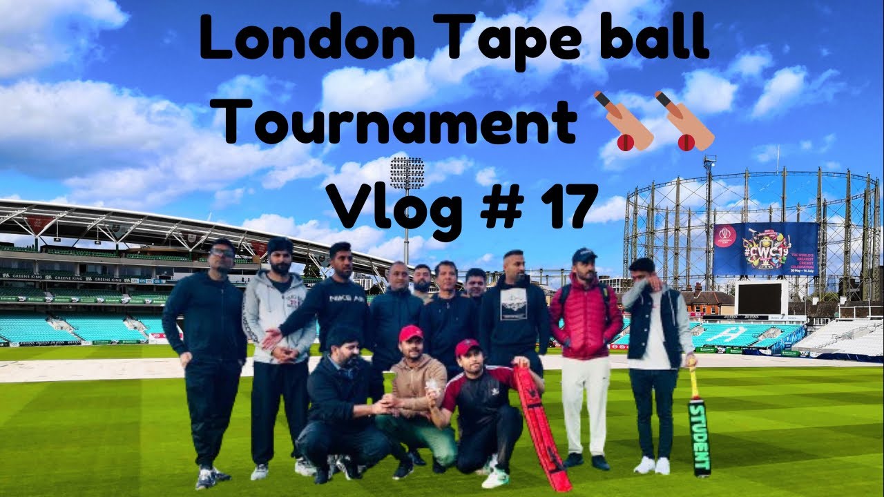 London Tape ball cricket Tournament 🏏👊🏻| Vlog #17 - YouTube