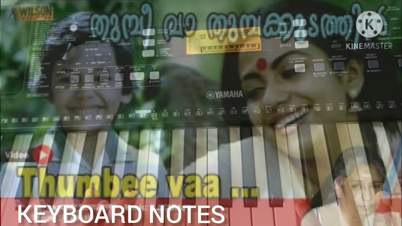 thumbi vaa thumbakudathin / keyboard notes - YouTube
