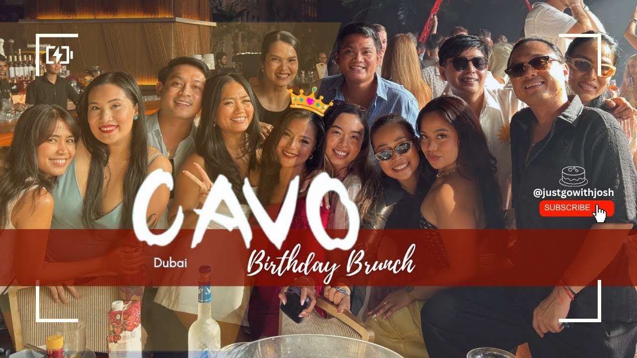 🥂 INSIDE CAVO DUBAI’S ICONIC BRUNCH | Food, Vibes & Party Energy! 🔥 ...