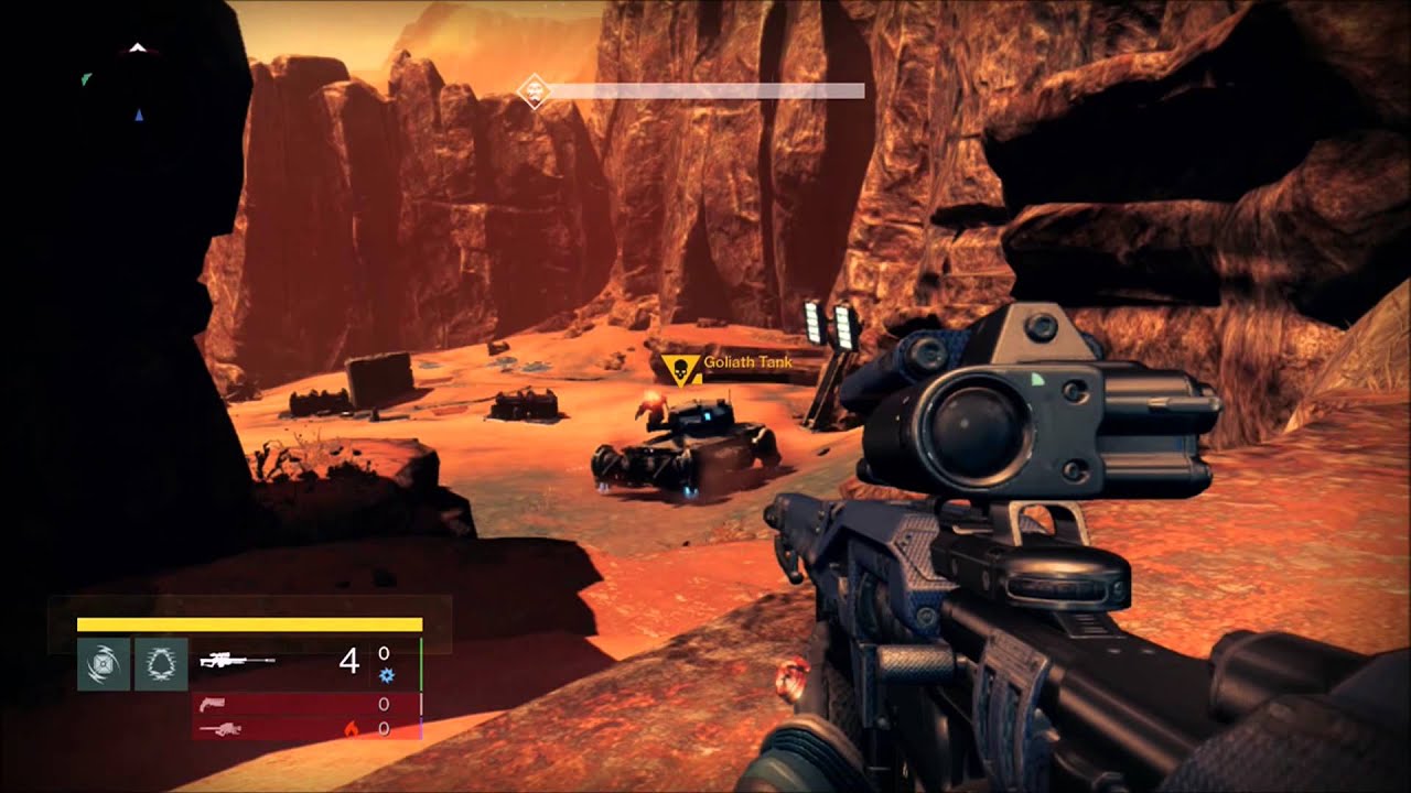 DESTINY: How to beat them... "GOLIATH TANK" (Cabal) Plus FREE AMMO ...