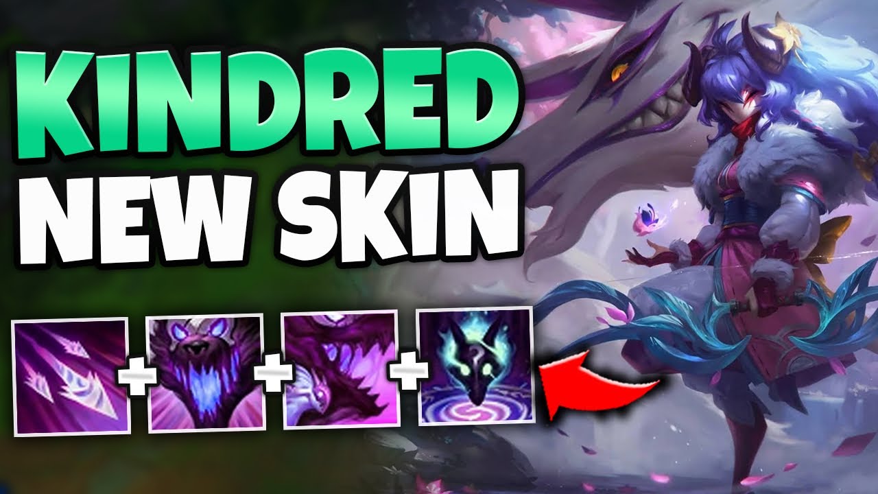*NEW* SPIRIT BLOSSOM KINDRED SKIN IS 100% AMAZING! (HER BEST SKIN YET ...