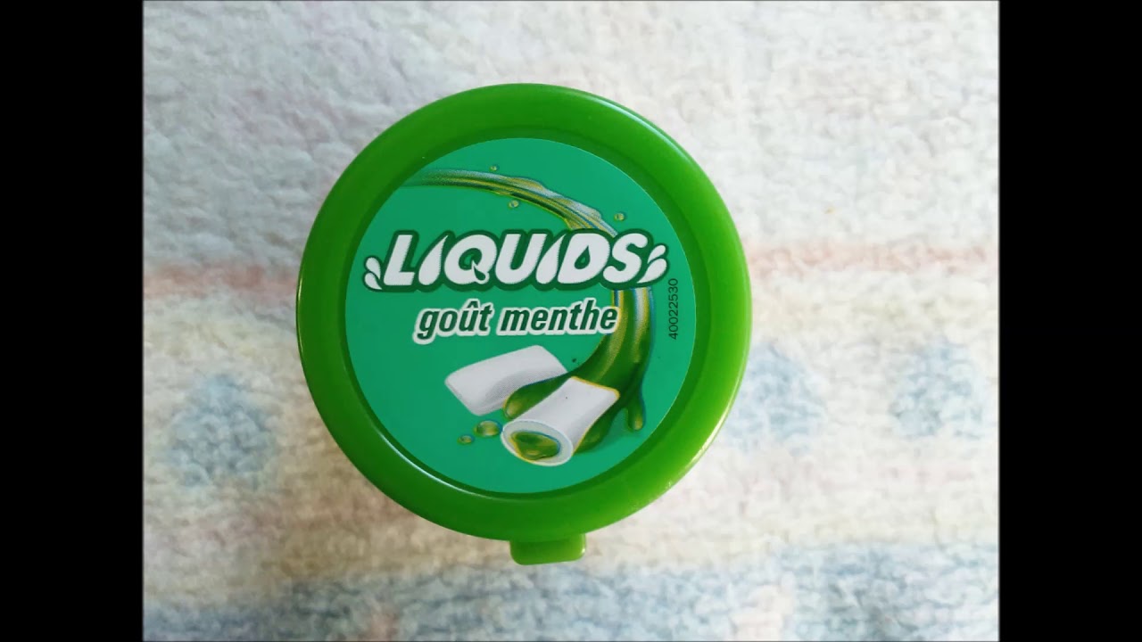 Jet gum liquids Menthe - YouTube