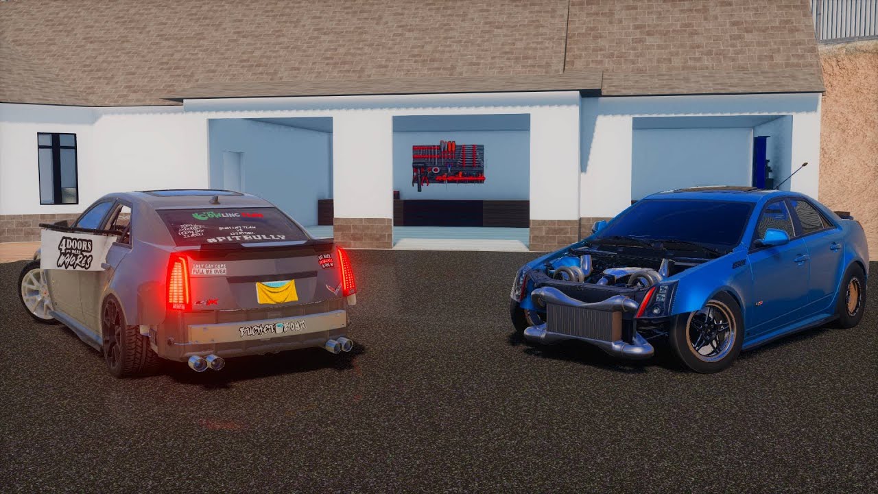 I Drove The MOD Cadillac CTSV And It Was INSANE! - YouTube
