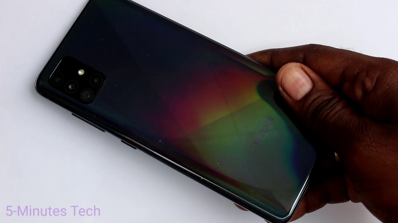 How to hide home screen apps in Samsung Galaxy A51 - YouTube