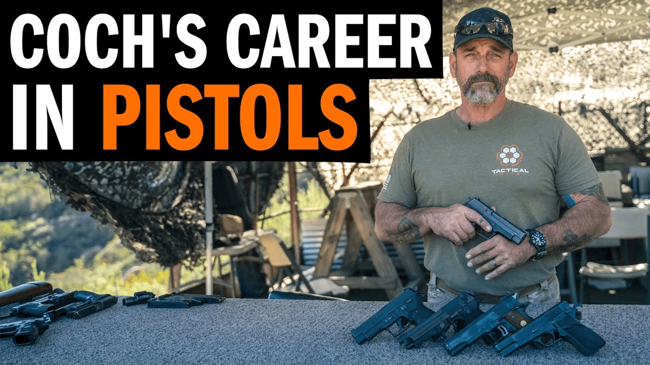 Navy SEAL Mark "Coch" Cochiolo's Career in Pistols - YouTube