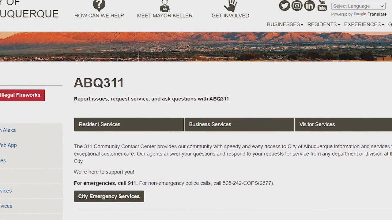 311 reports show what visitors see during Balloon Fiesta - YouTube