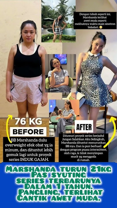 Wow, Marshanda turun 21kg. Terlihat awet muda. #marshanda #fyp #shorts #shortvideo #youtube ...