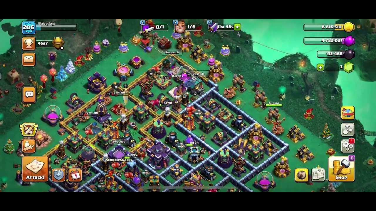 More clash of clans haha - YouTube