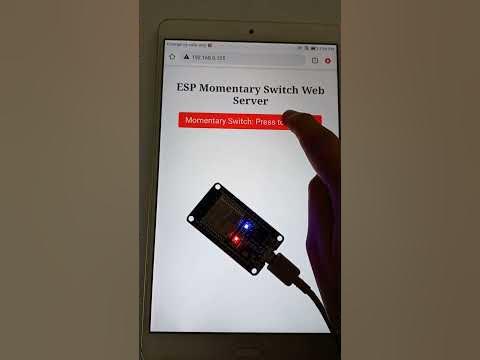 (Demo) ESP32/ESP8266 Momentary Switch Web Server: Control GPIO Outputs - YouTube