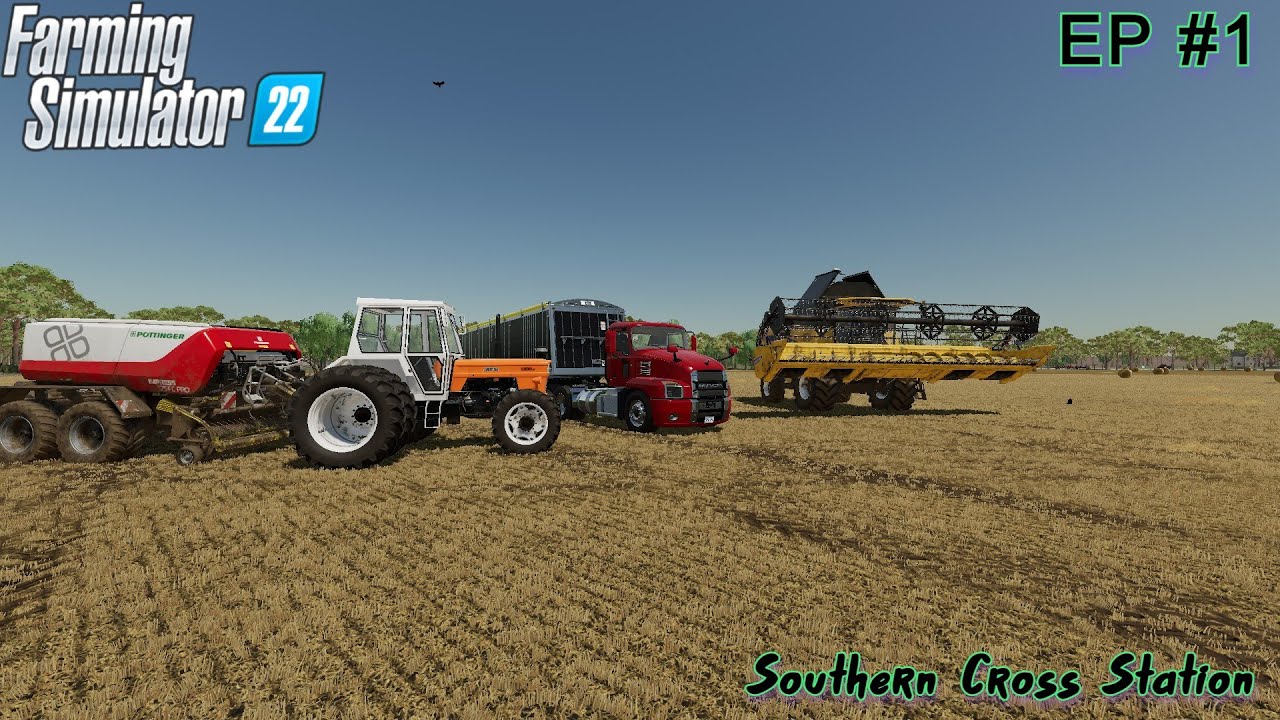 Australian Map - Southern Cross Station - FS22 - Let's play series EP1 ...