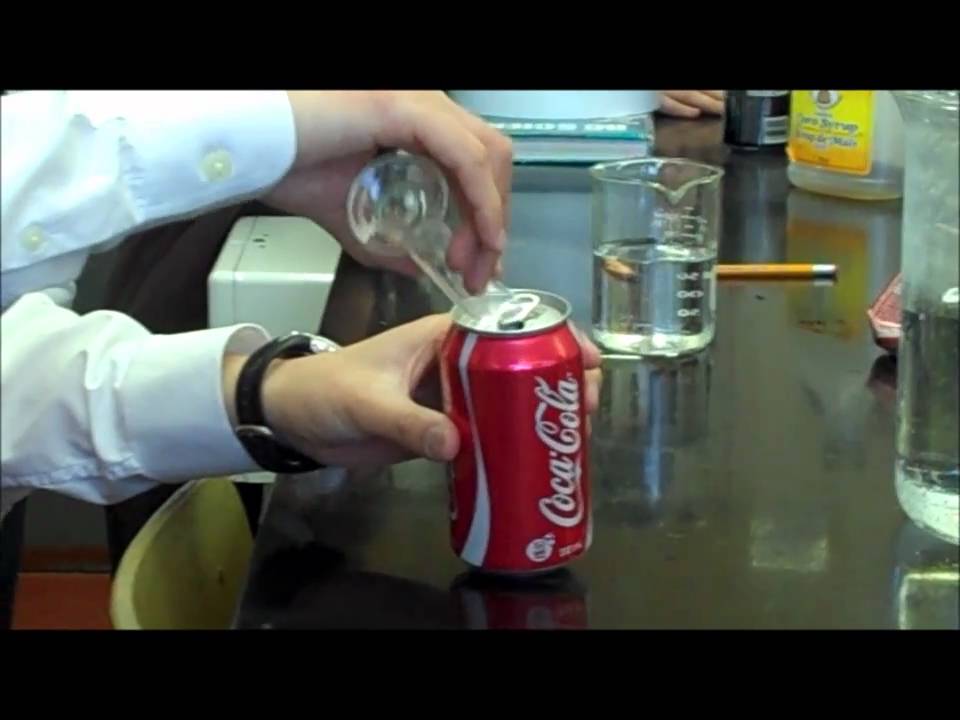Pop Can Experiment - YouTube