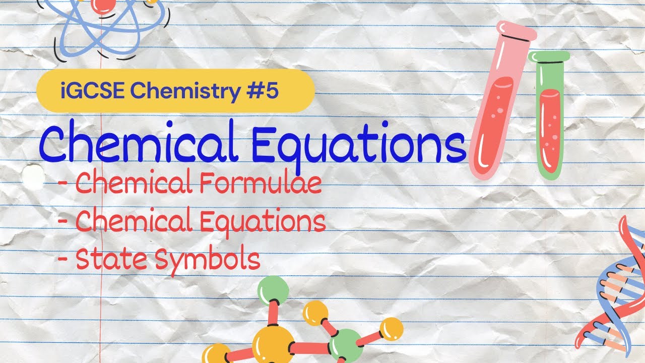 Chemical Equations | iGCSE Chemistry #5 - YouTube