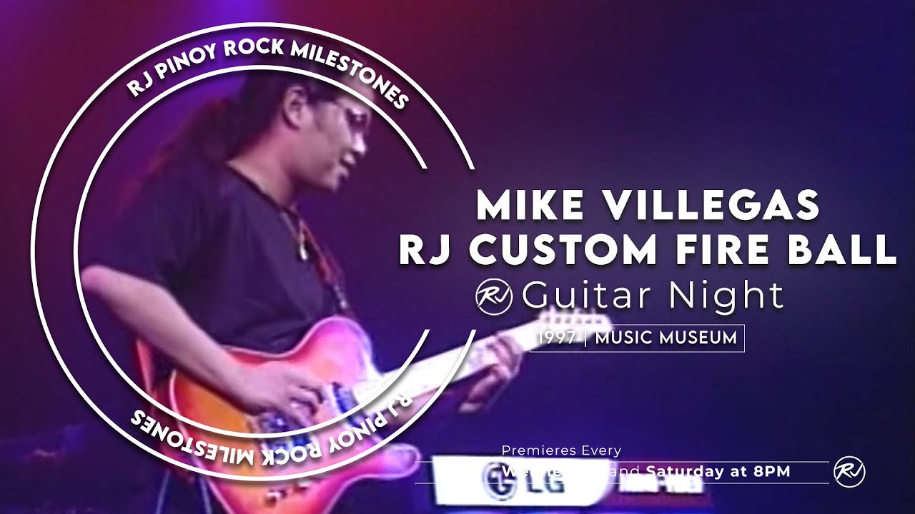 Mike Villegas | RJ Custom Fire Ball | RJ Guitar Night 1997 - YouTube