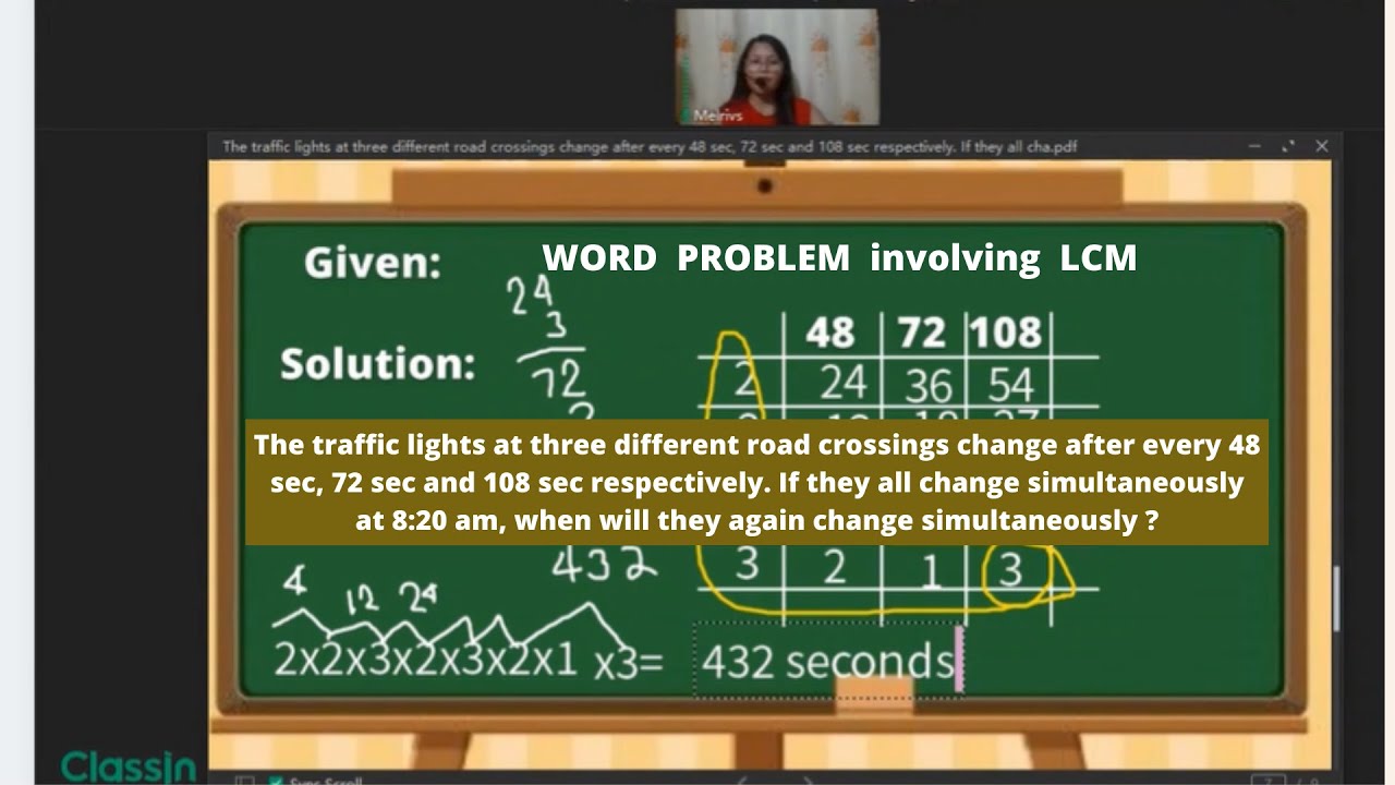 LCM WORD PROBLEM- (Least Common Multiple) - Easy Steps - YouTube