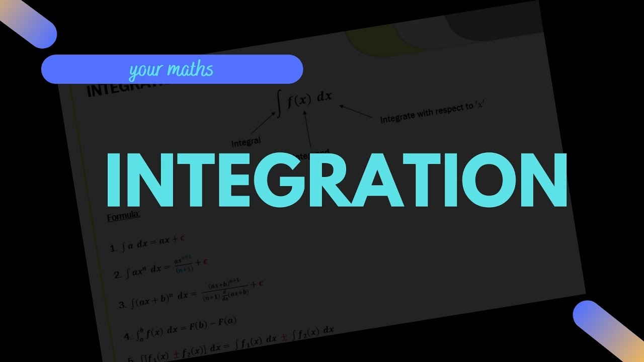 Integration - Introduction - YouTube