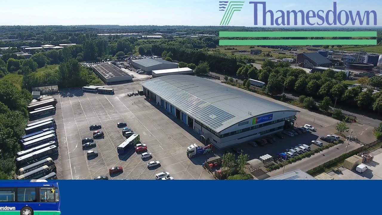 Thamesdown Transport Depot. Swindon, UK - DJI Phantom 4 - YouTube