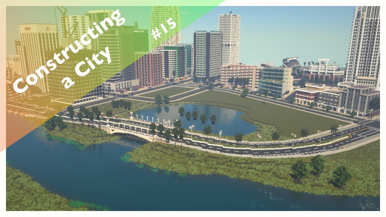 Constructing A City #15 || Riverfront || Time-lapse - YouTube