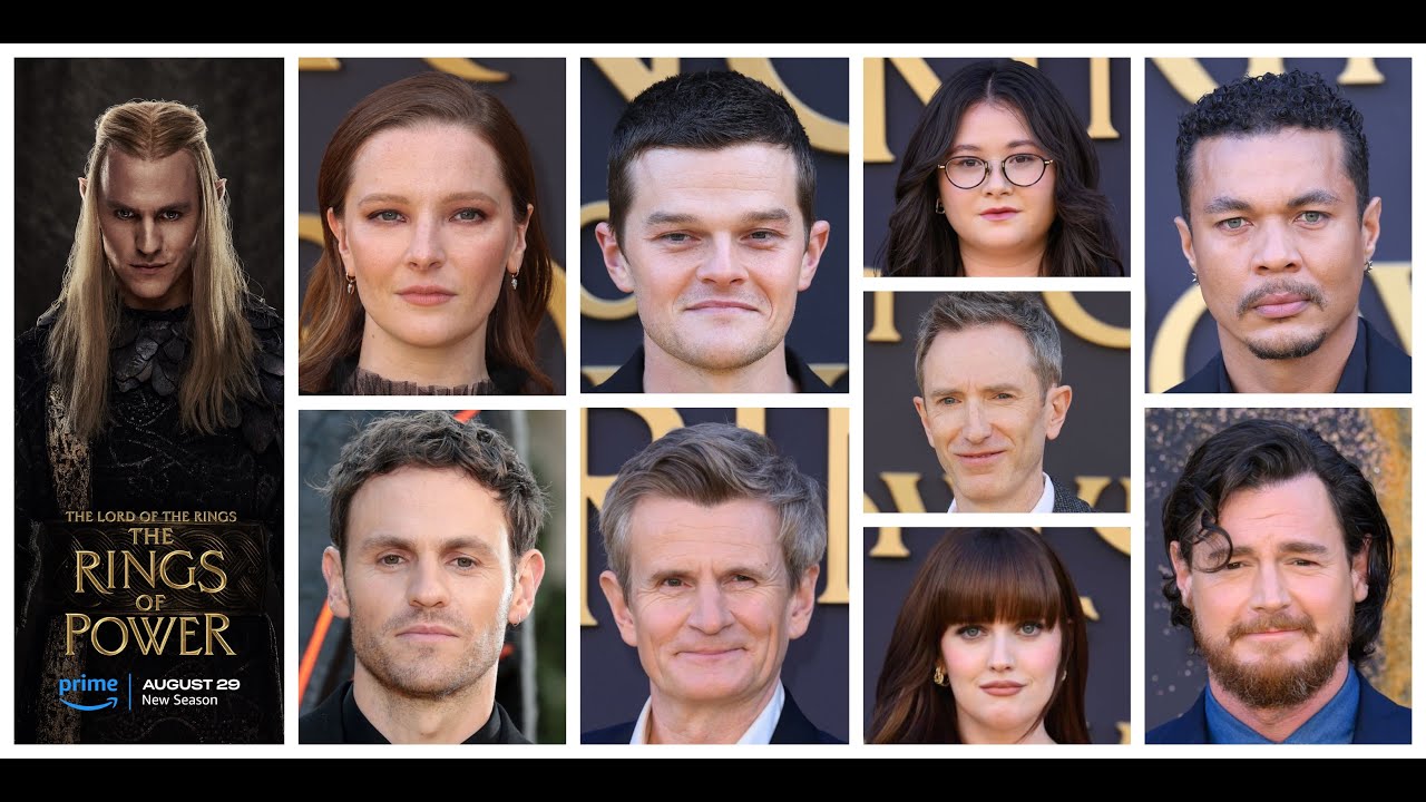 The Lord of the Rings: The Rings of Power Season 2 cast interviews ...